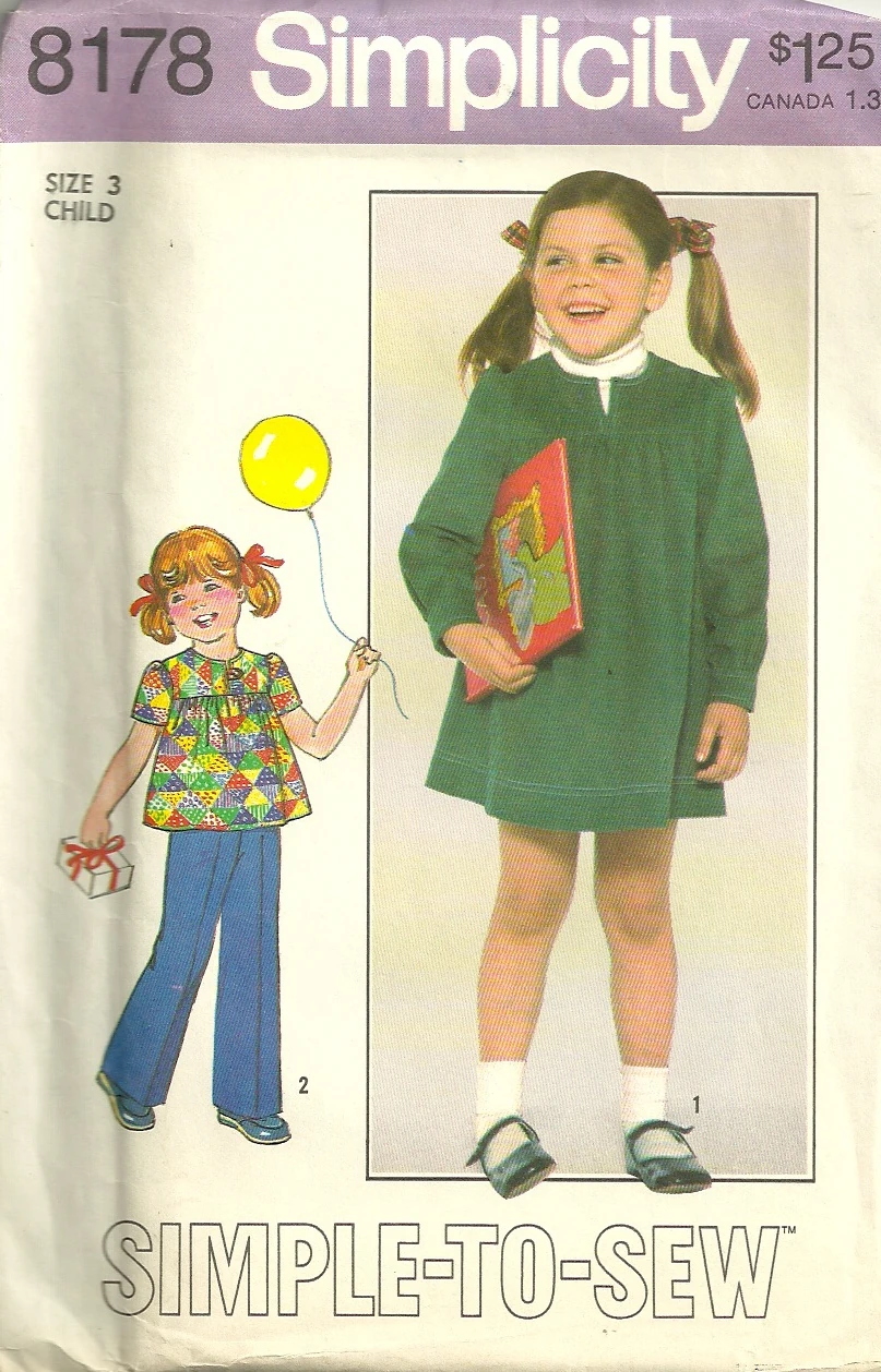 Simplicity 8178 | Vintage Sewing Patterns | Fandom