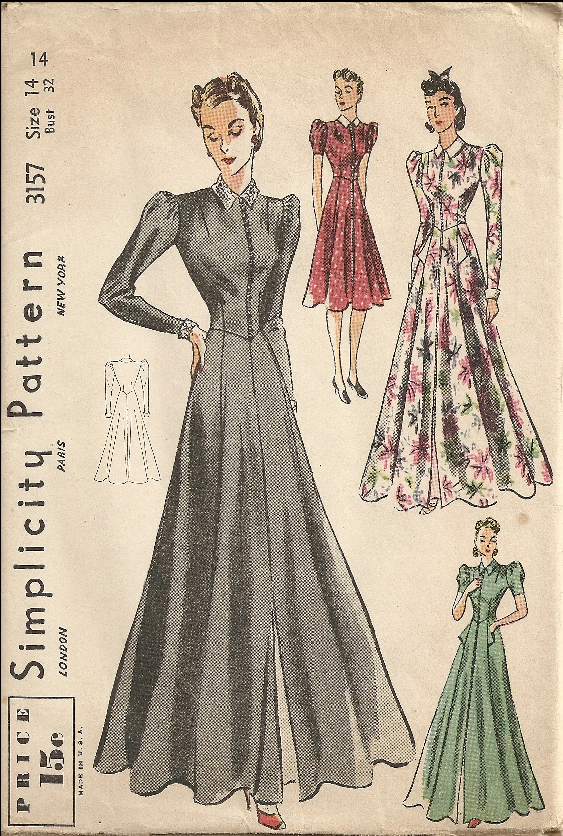 Simplicity 3157 | Vintage Sewing Patterns | Fandom