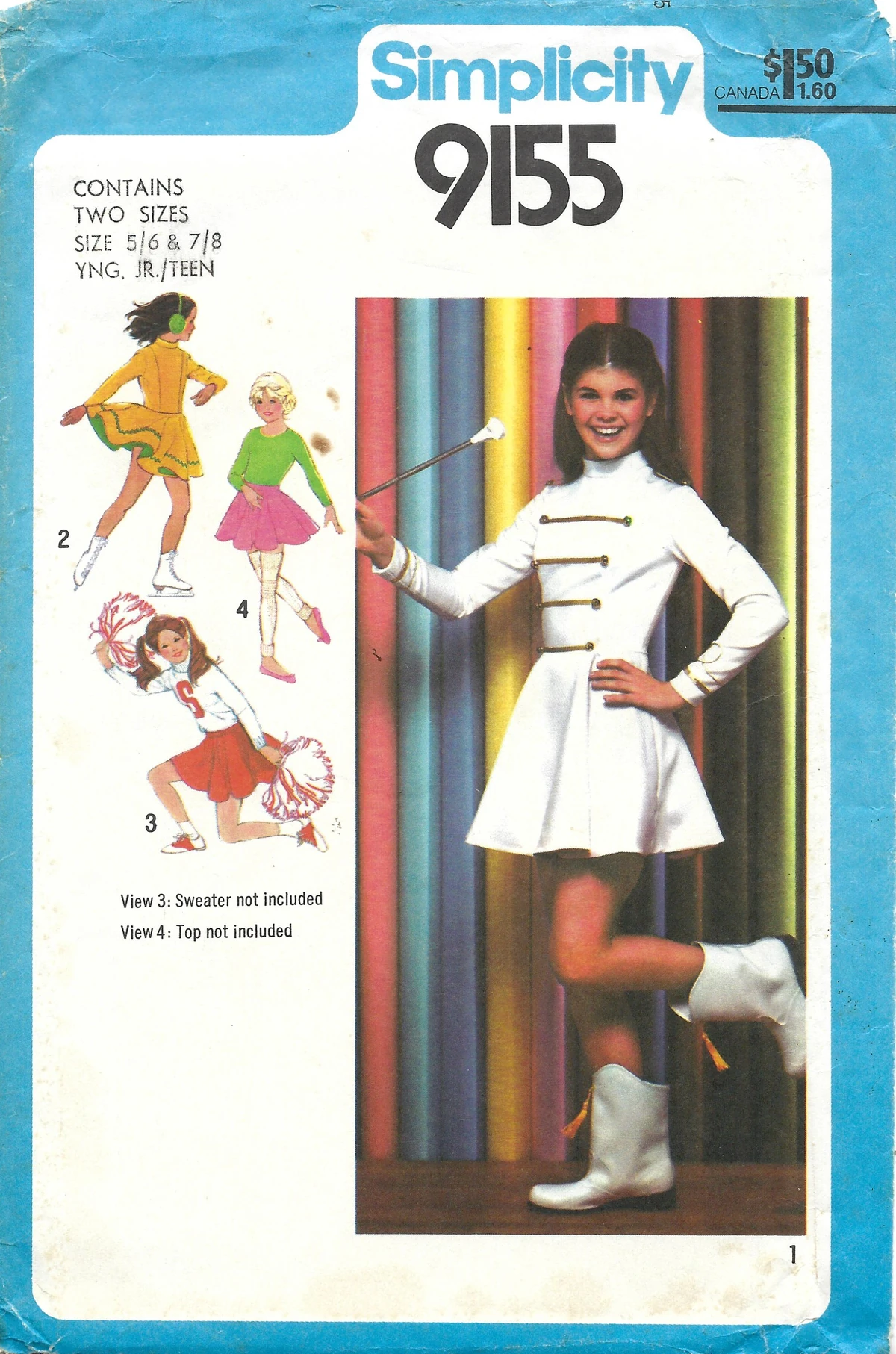 Simplicity 9155 A | Vintage Sewing Patterns | Fandom
