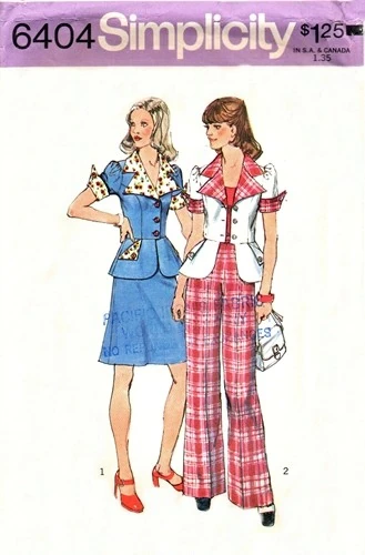 Simplicity 6404 | Vintage Sewing Patterns | Fandom