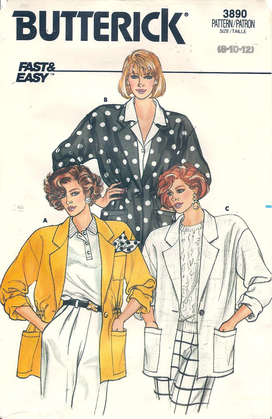 Butterick 3890 | Vintage Sewing Patterns | Fandom