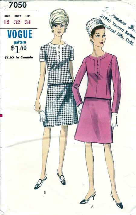 Vogue 7050 | Vintage Sewing Patterns | Fandom