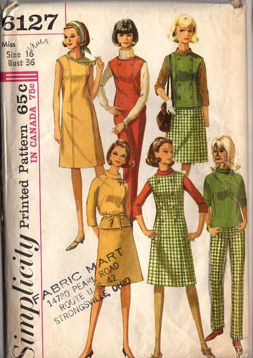 Simplicity 6127 | Vintage Sewing Patterns | Fandom