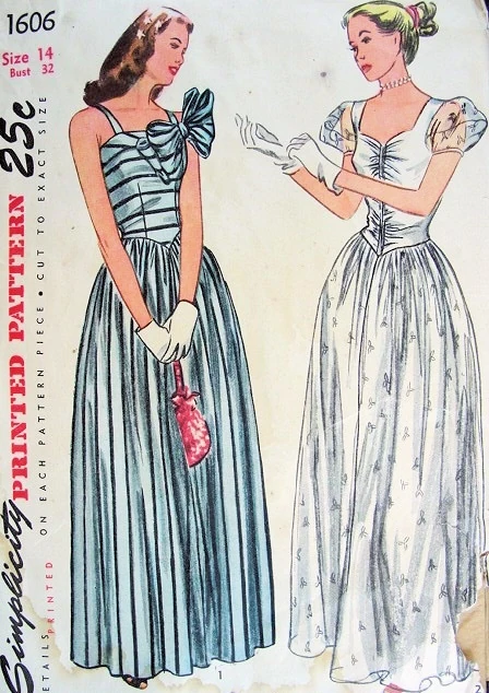 Simplicity 1606 A | Vintage Sewing Patterns | Fandom