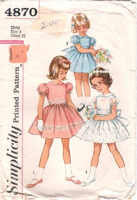 Simplicity 4870 B | Vintage Sewing Patterns | Fandom