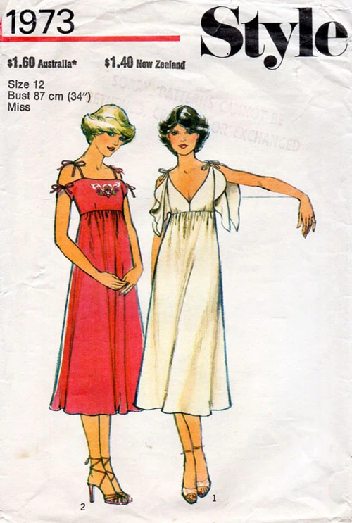 Style 1973 | Vintage Sewing Patterns | Fandom