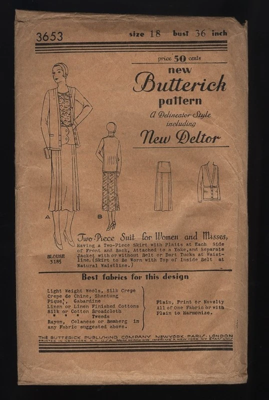 Butterick 3653 | Vintage Sewing Patterns | Fandom