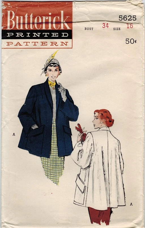 Butterick 5625 | Vintage Sewing Patterns | Fandom