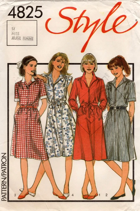 Style 4825 | Vintage Sewing Patterns | Fandom