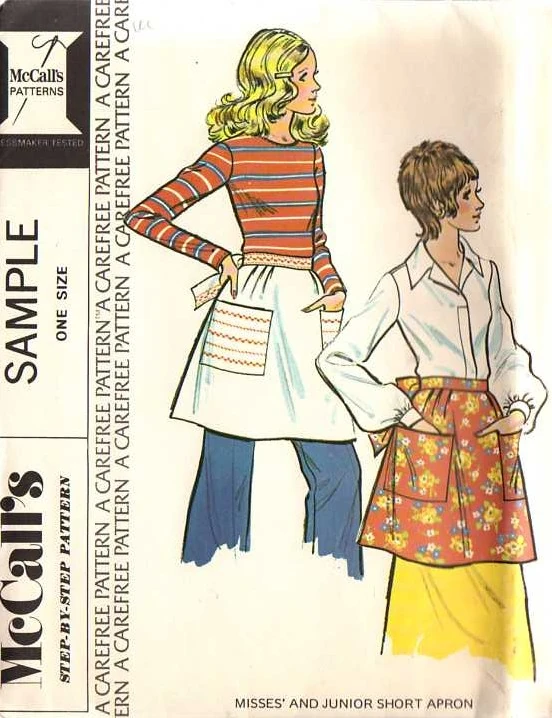 McCall's Sample Aprons | Vintage Sewing Patterns | Fandom