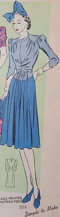 Simplicity 3314 B | Vintage Sewing Patterns | Fandom