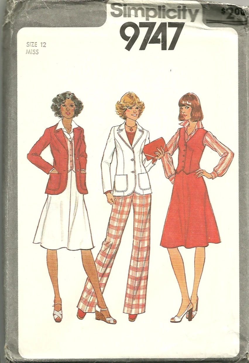 Simplicity 9747 | Vintage Sewing Patterns | Fandom