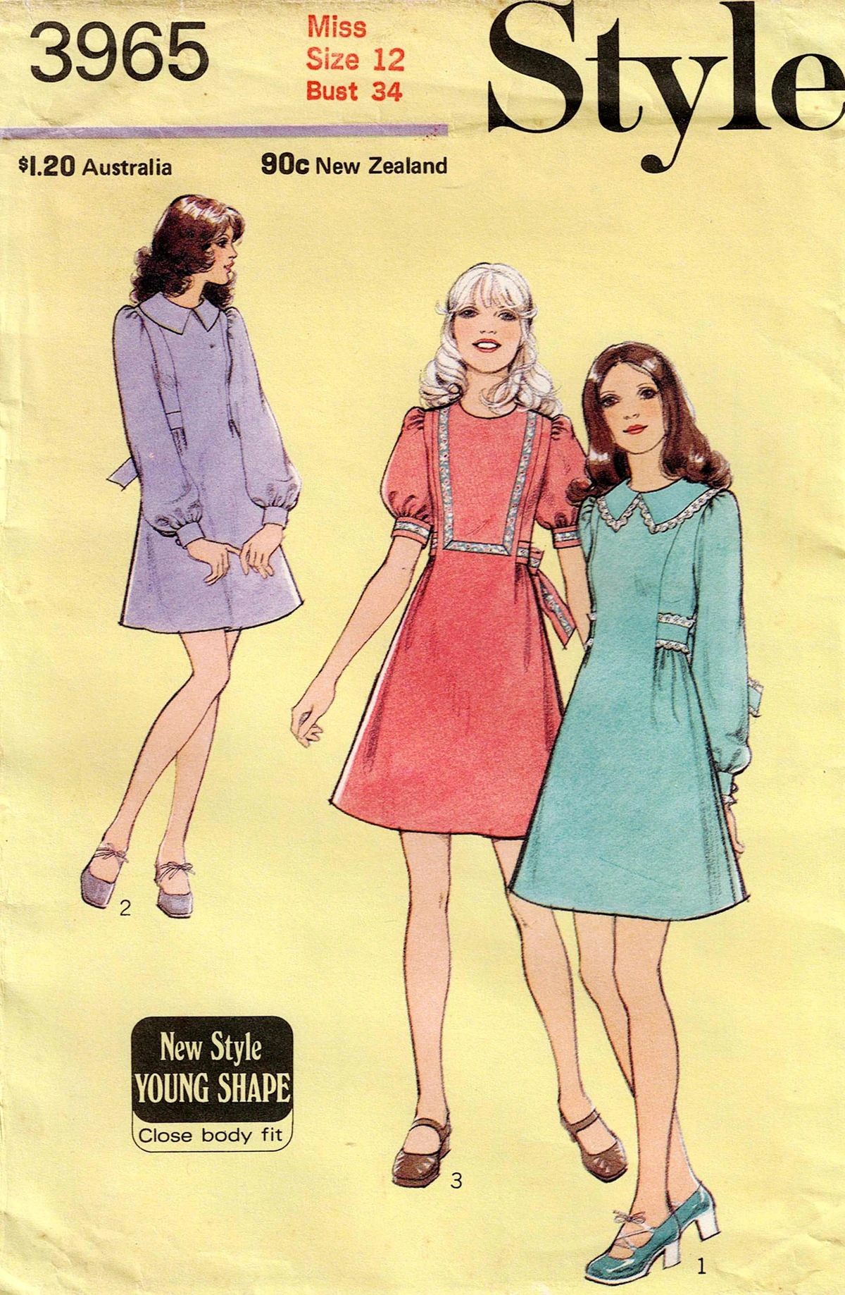 Style 3965 | Vintage Sewing Patterns | Fandom