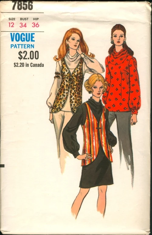 Vogue 7856 | Vintage Sewing Patterns | Fandom
