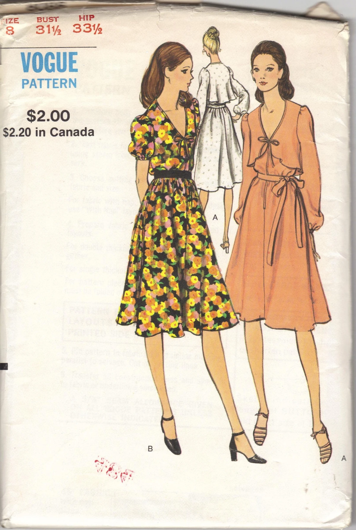 Vogue 8086 | Vintage Sewing Patterns | Fandom