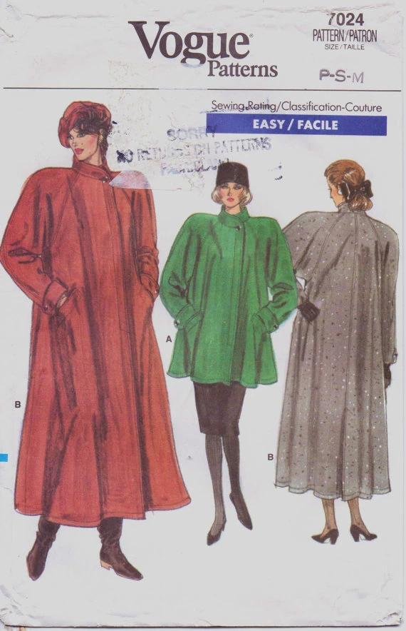 Vogue 7024 B | Vintage Sewing Patterns | Fandom