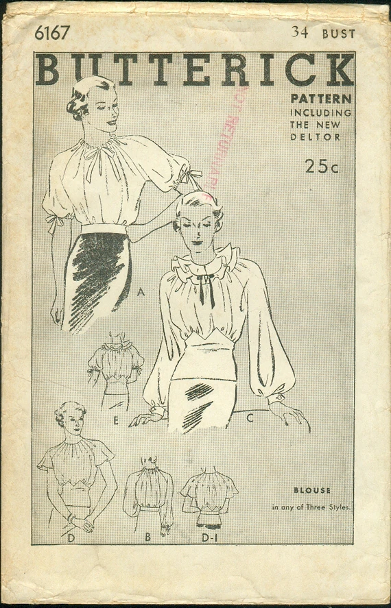 Butterick 6167 | Vintage Sewing Patterns | Fandom