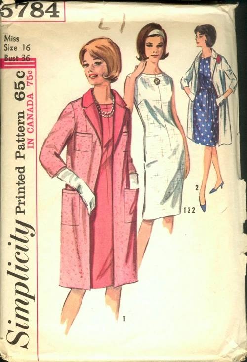 Simplicity 5784 | Vintage Sewing Patterns | Fandom