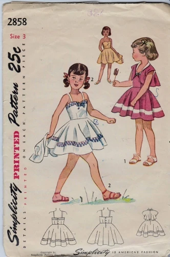 Simplicity 2858 B | Vintage Sewing Patterns | Fandom