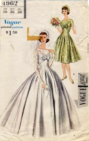 Vogue 4962 | Vintage Sewing Patterns | Fandom