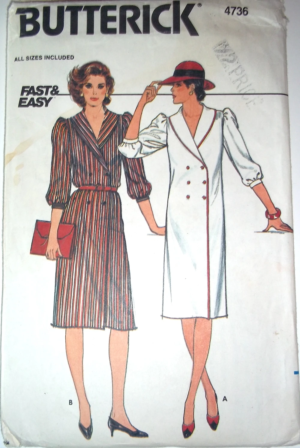 Butterick 4736 | Vintage Sewing Patterns | Fandom