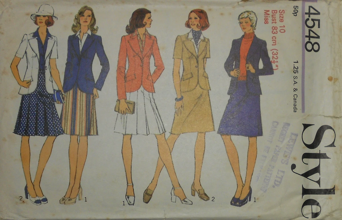 Style 4548 | Vintage Sewing Patterns | Fandom