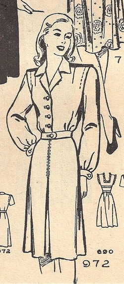 New York 972 | Vintage Sewing Patterns | Fandom