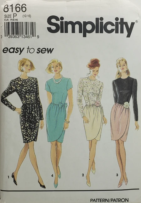 Simplicity 8166 B | Vintage Sewing Patterns | Fandom
