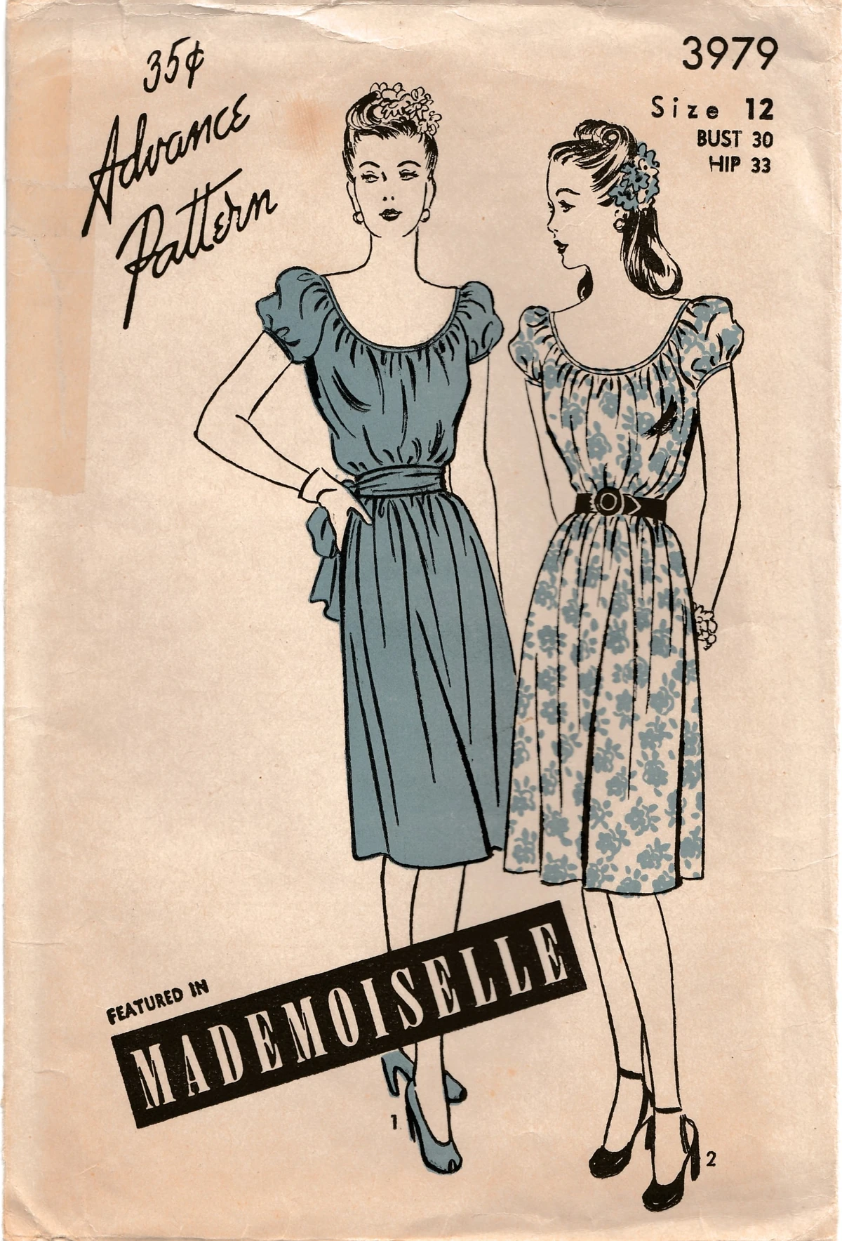 Advance 3979 | Vintage Sewing Patterns | Fandom