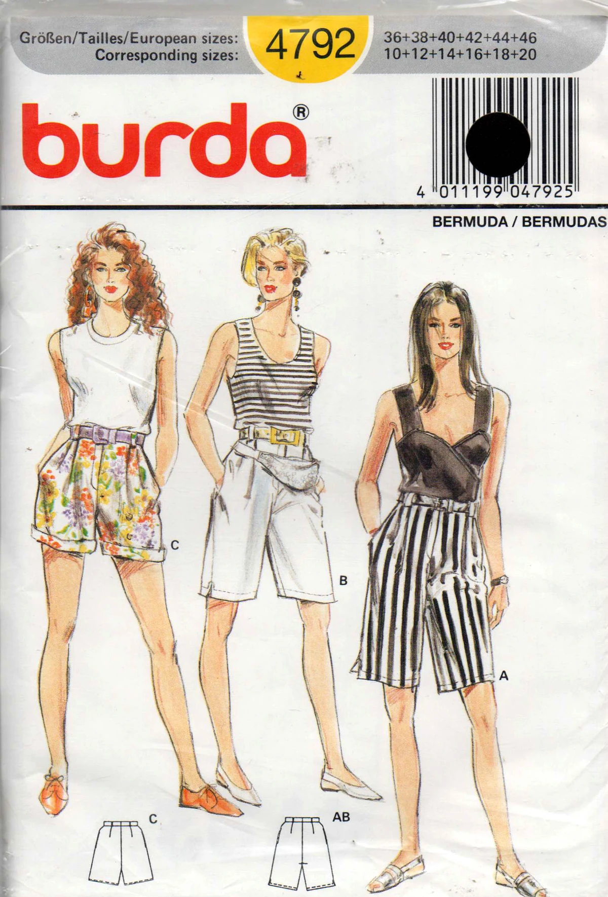 Burda 4792 | Vintage Sewing Patterns | Fandom