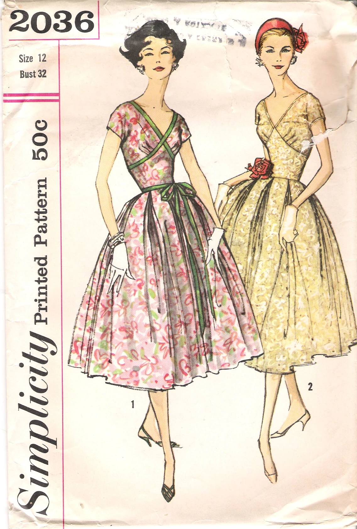 Simplicity 2036 | Vintage Sewing Patterns | Fandom
