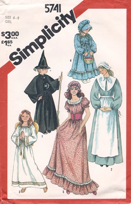 Simplicity 5741 | Vintage Sewing Patterns | Fandom
