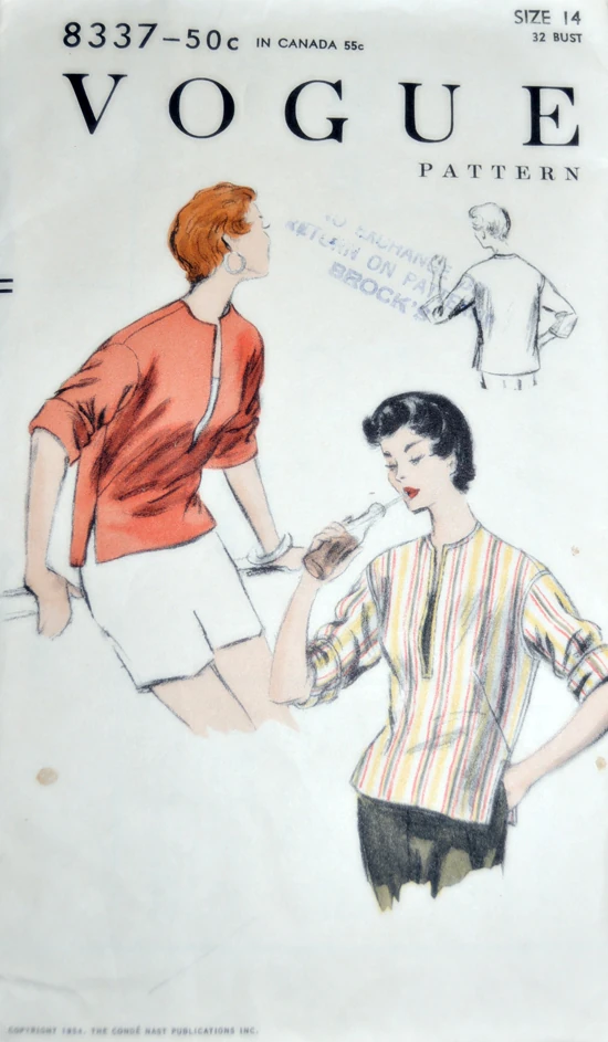 Vogue 8337 A | Vintage Sewing Patterns | Fandom