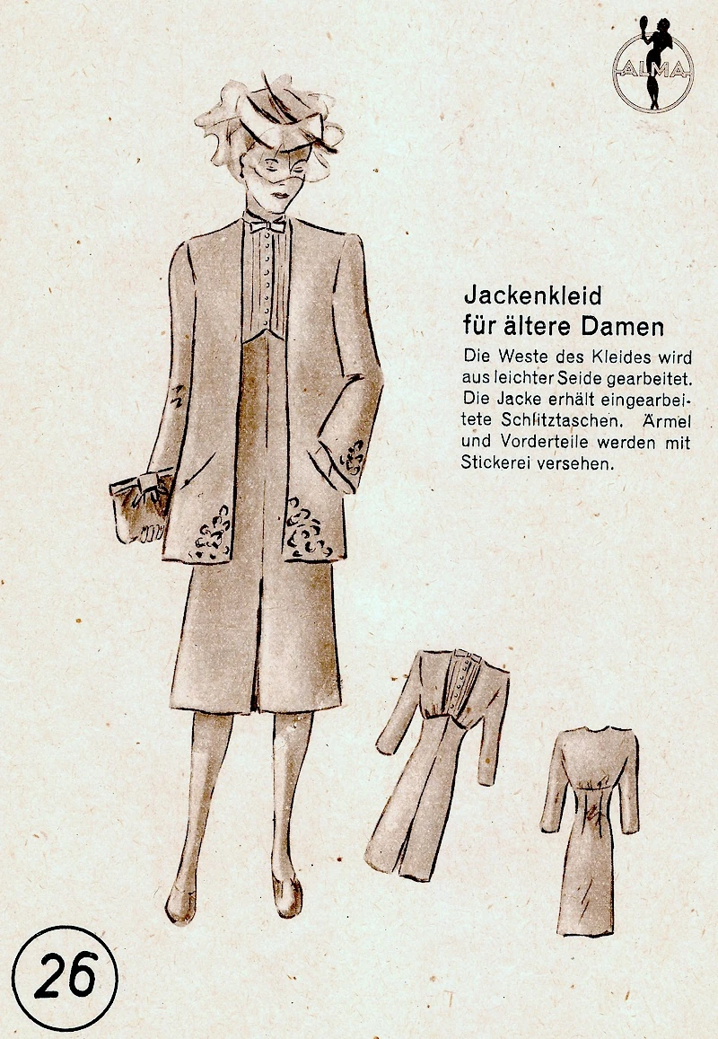 Alma-Mode 26 | Vintage Sewing Patterns | Fandom