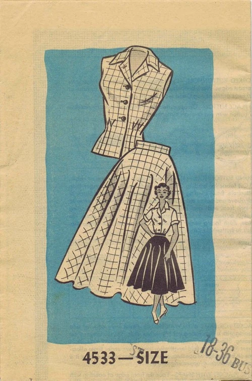 Anne Adams 4533 | Vintage Sewing Patterns | Fandom