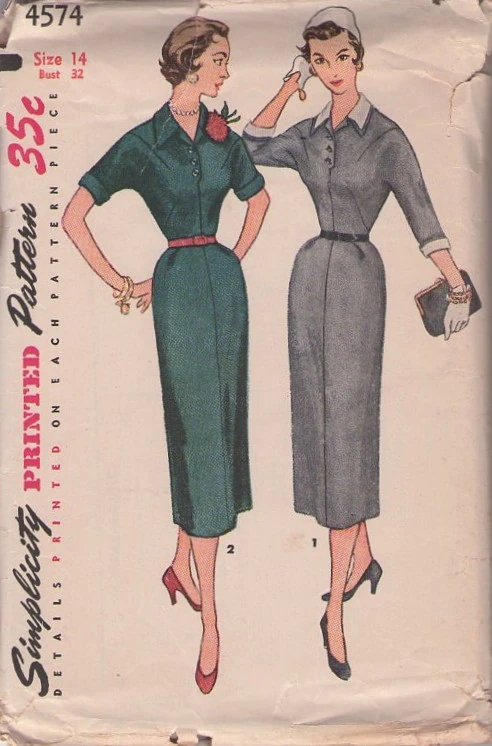 Simplicity 4574 | Vintage Sewing Patterns | Fandom