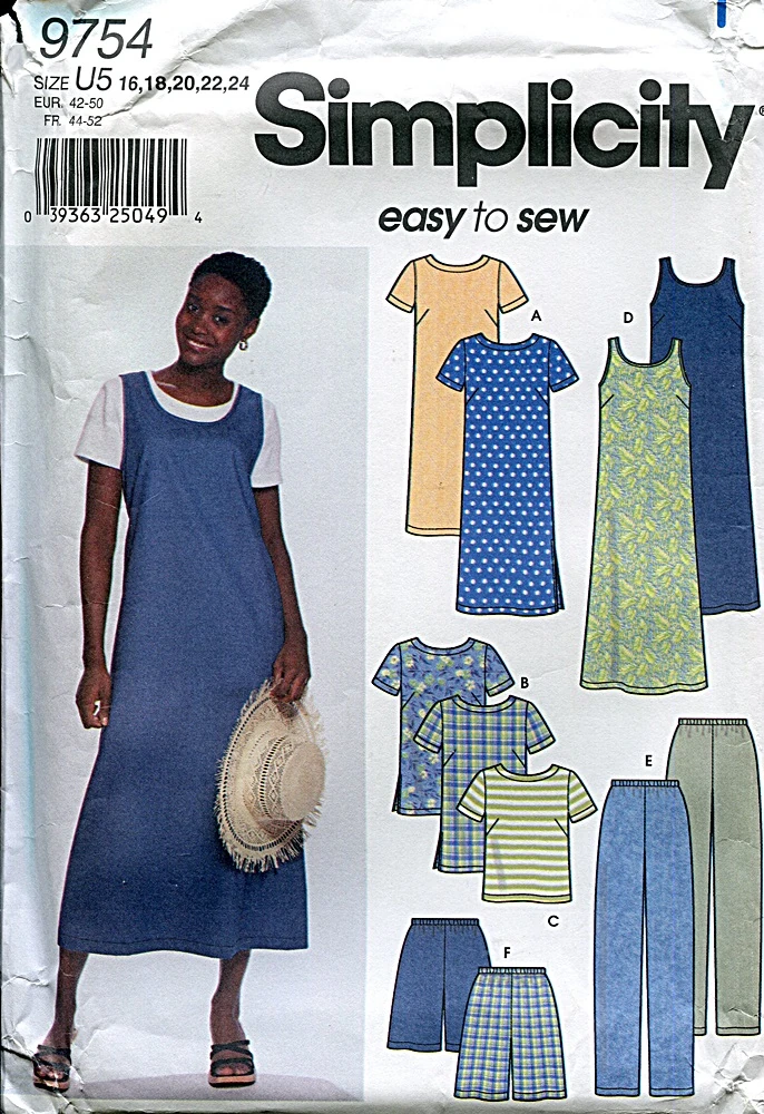 Simplicity 9754 C | Vintage Sewing Patterns | Fandom