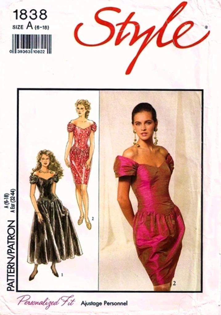 Style 1838 A | Vintage Sewing Patterns | Fandom