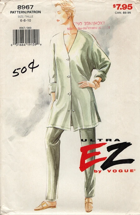 Vogue 8967 D | Vintage Sewing Patterns | Fandom
