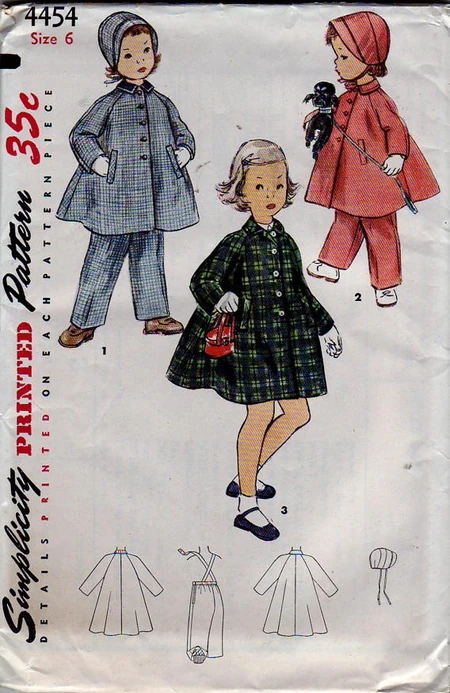 Simplicity 4454 | Vintage Sewing Patterns | Fandom