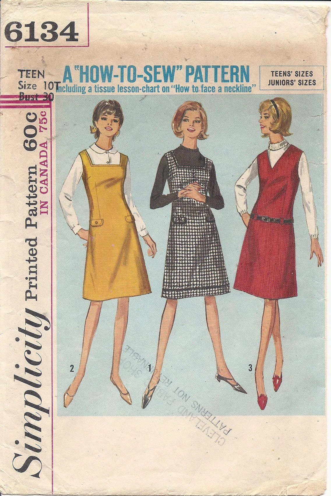 Simplicity 6134 B | Vintage Sewing Patterns | Fandom