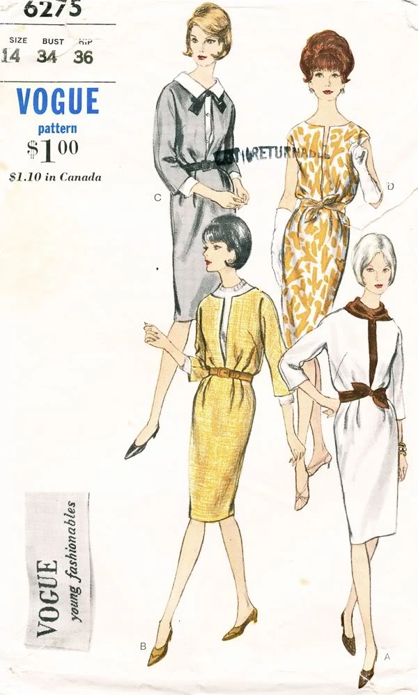 Vogue 6275 | Vintage Sewing Patterns | Fandom