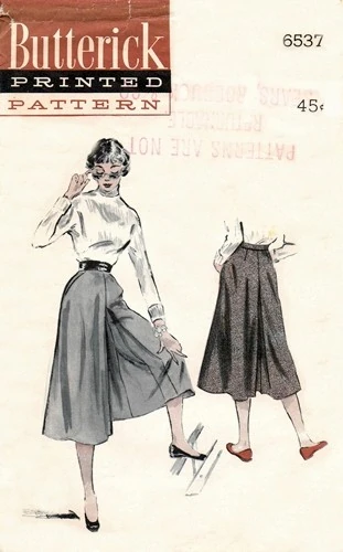 Butterick 6537 B | Vintage Sewing Patterns | Fandom