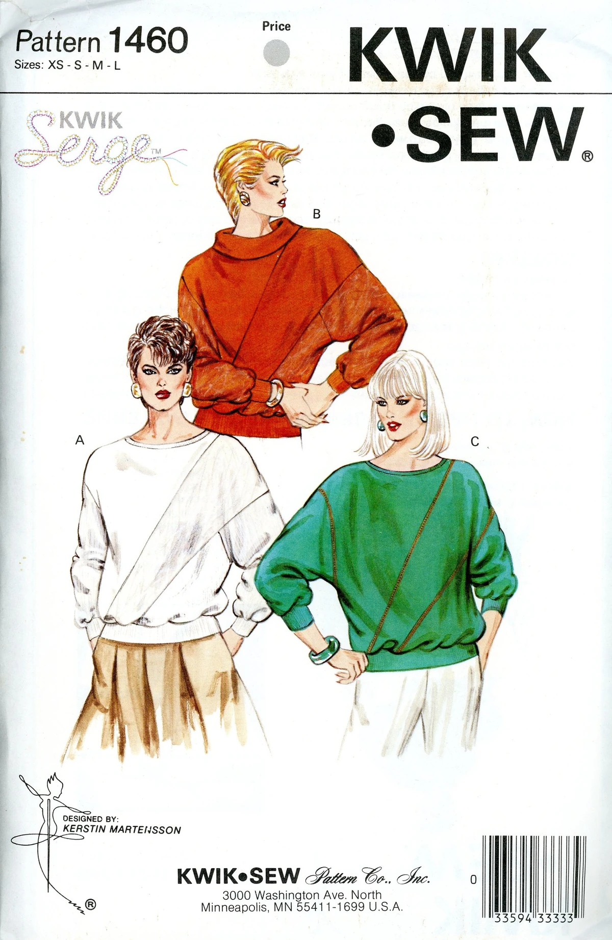 Kwik Sew 1460 | Vintage Sewing Patterns | Fandom