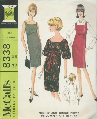 McCall's 8338 A | Vintage Sewing Patterns | Fandom