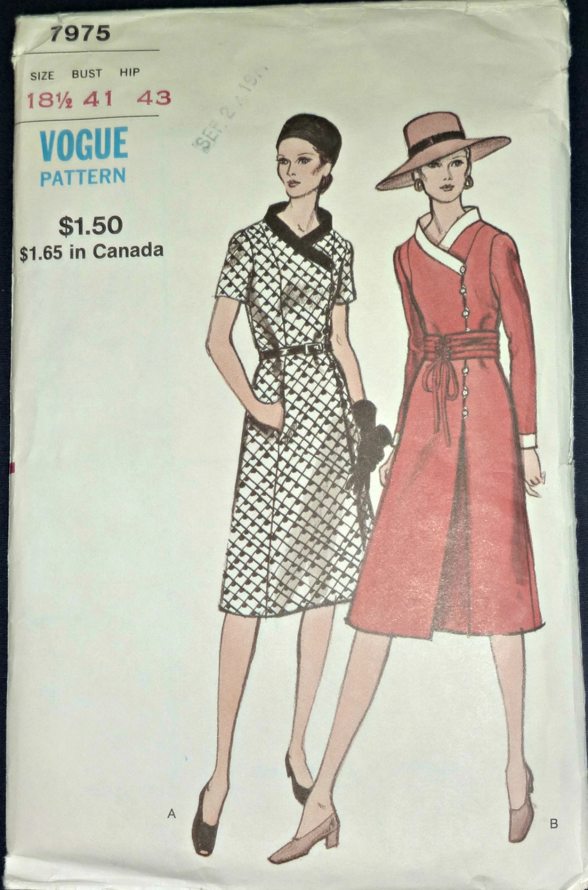 Vogue 7975 | Vintage Sewing Patterns | Fandom