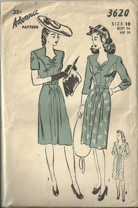 Advance 3620 | Vintage Sewing Patterns | Fandom