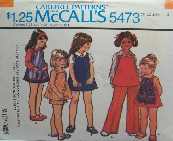 McCall's 5473 | Vintage Sewing Patterns | Fandom