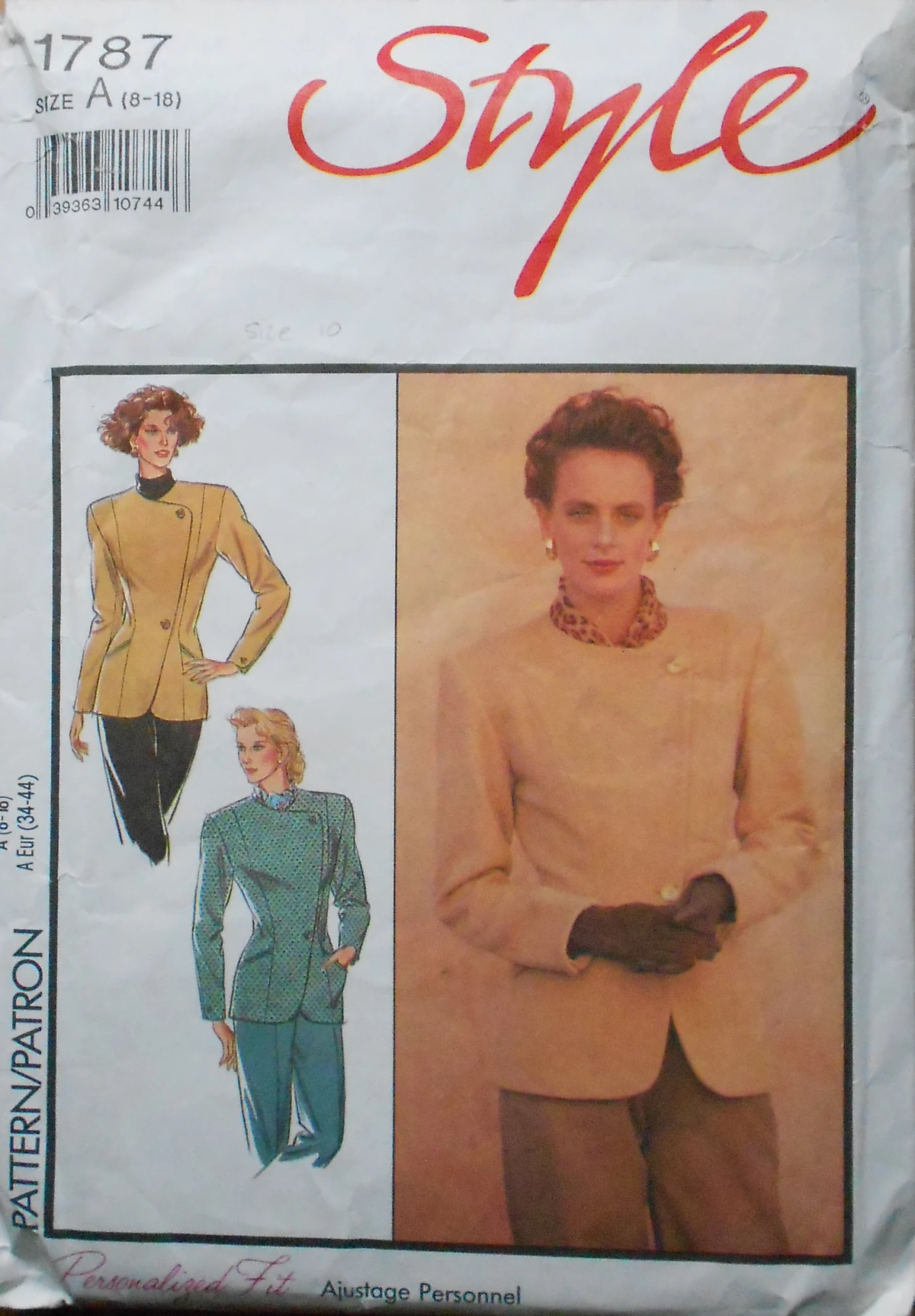 Style 1787 A | Vintage Sewing Patterns | Fandom