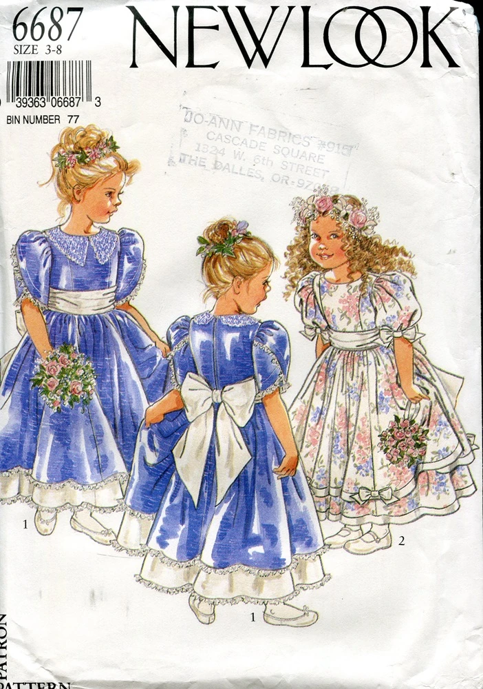 New Look 6687 | Vintage Sewing Patterns | Fandom